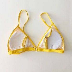 Swim | Yellow Triangle Bikini Set | Poshmark